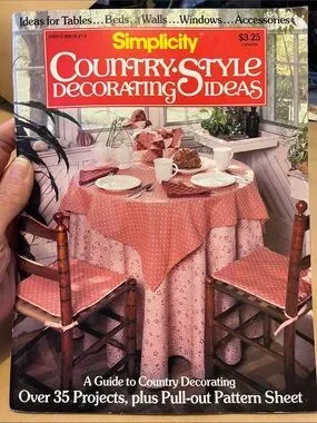 Simplicity | Other | 225 Vintage Simplicity Country Style Decorating ...